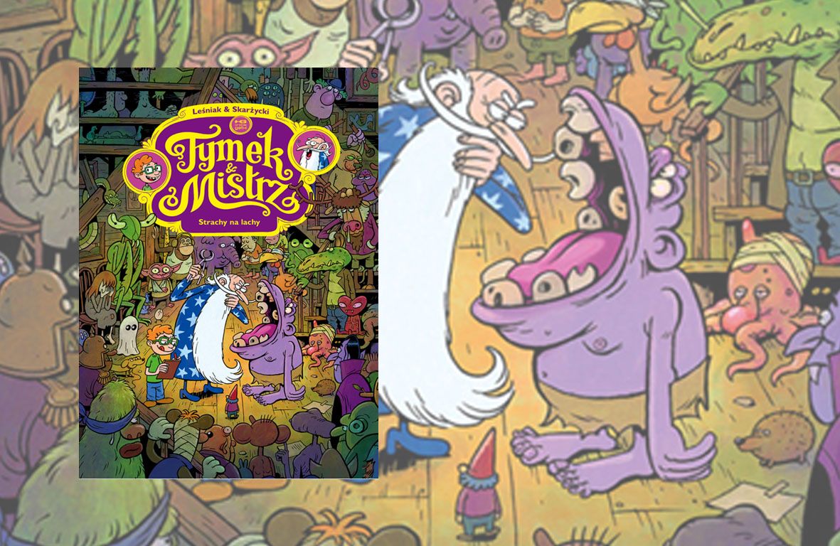 Tymek i Mistrz. Strachy na lachy - Po napisach - komiks - książka - kino